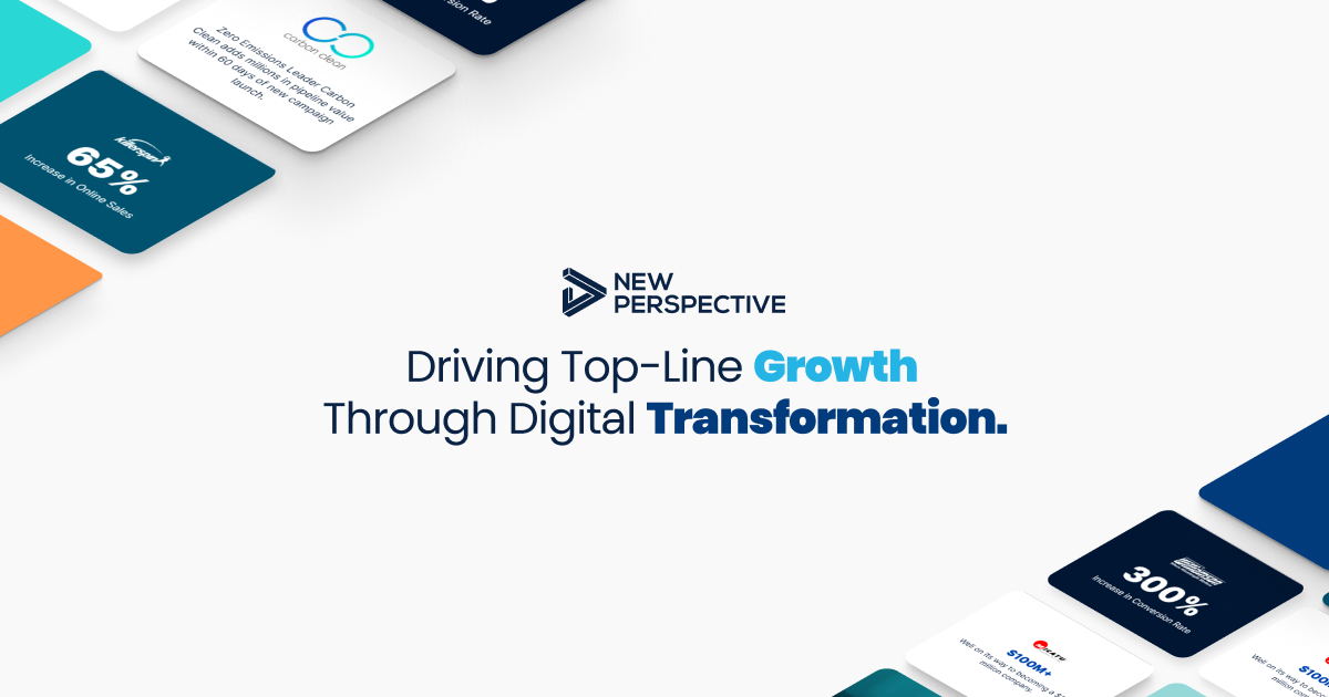 Contact Us : New Perspective - Driving Top Line Growth